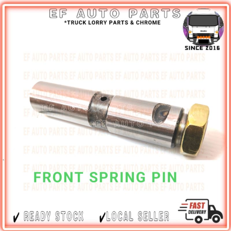 MITSUBISHI CANTER FE434 FE639 FRONT SPRING PIN BOLT NUT 28X136MMM1 3 ...
