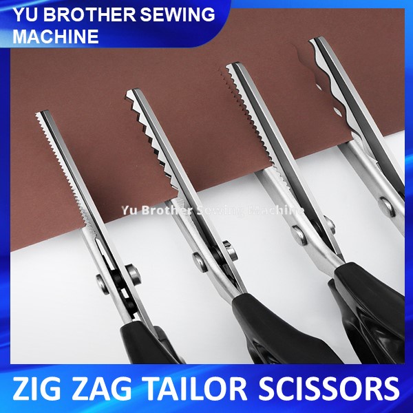 🔥READY STOCK🔥 Tailor Scissors Triangle Tooth Sewing Scissor / Zigzag ...