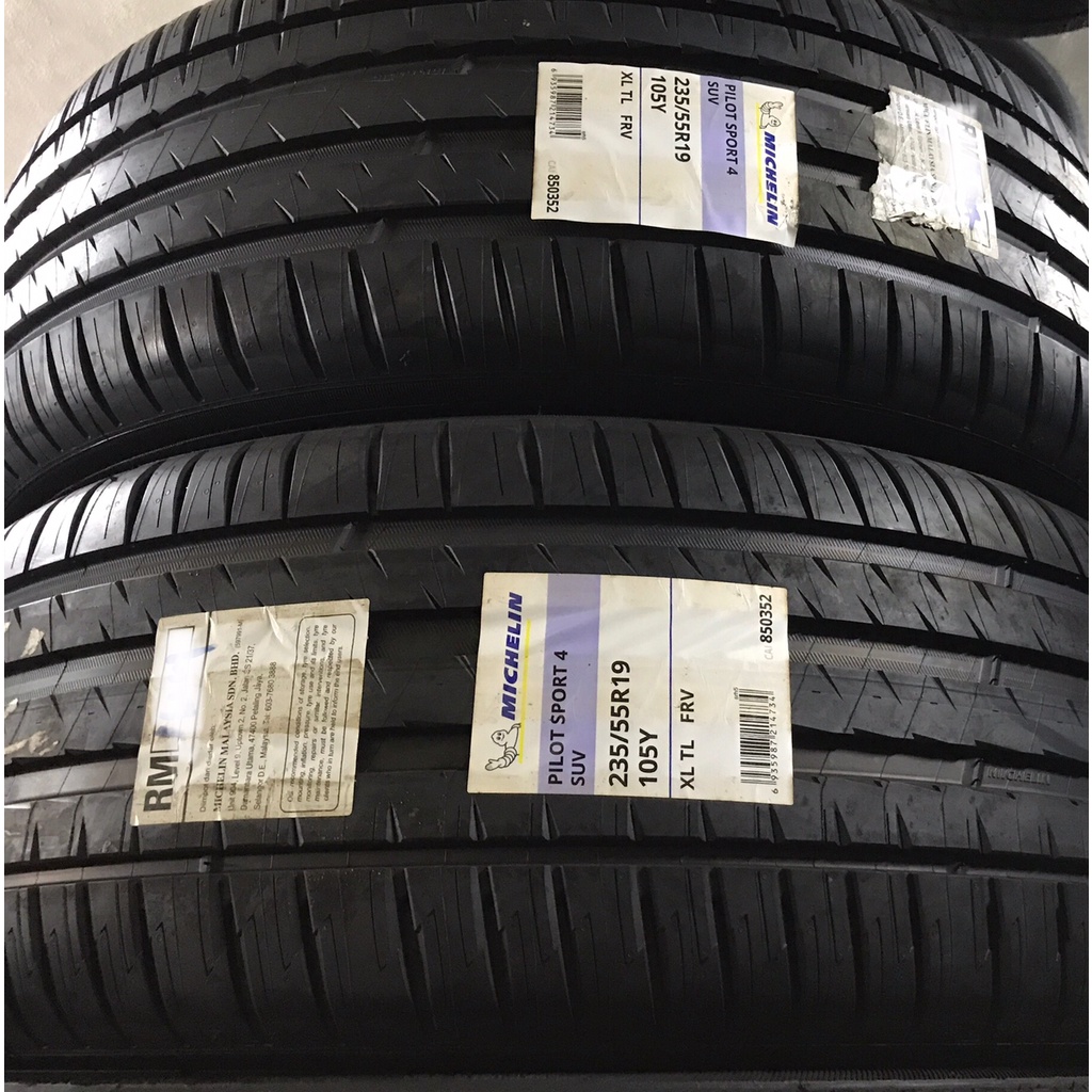 235/55R19 235 55 19 MICHELIN PILOT SPORT 4 S Car Tyre Tire Kereta Tayar Wheel Rim 19 inch ...