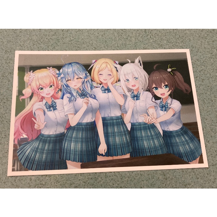 Hololive Error Postcard (nene lamy aki fubuki matsuri) | Shopee Malaysia