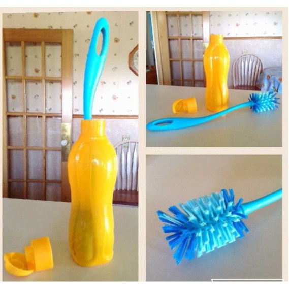 TUPPERWARE ECO BRUSH 39CM LARGE Blue Brush Berus panjang Tupperware ...