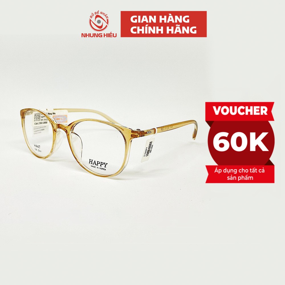 Genuine NHUNG HIEU men's and women's fashion eyeglass frames Happy ...