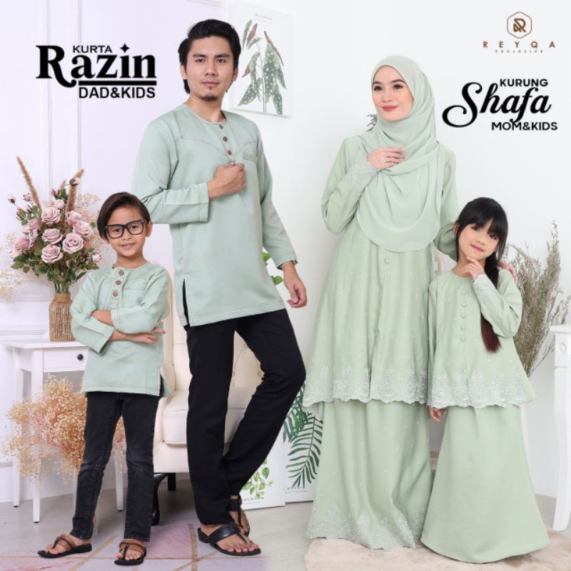 NEW ARRIVAL | FAMILY SET SEDONDON | KURUNG SHAFA, KURTA RAZIN & BAJU ...