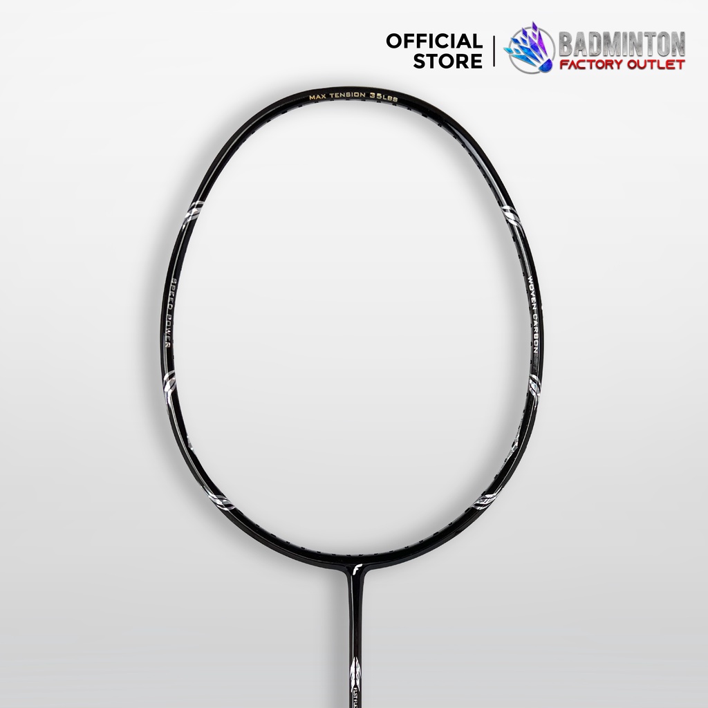 FLEX POWER Original Badminton Racket - Revamp 205 (Black Silver) 4UG2 ...