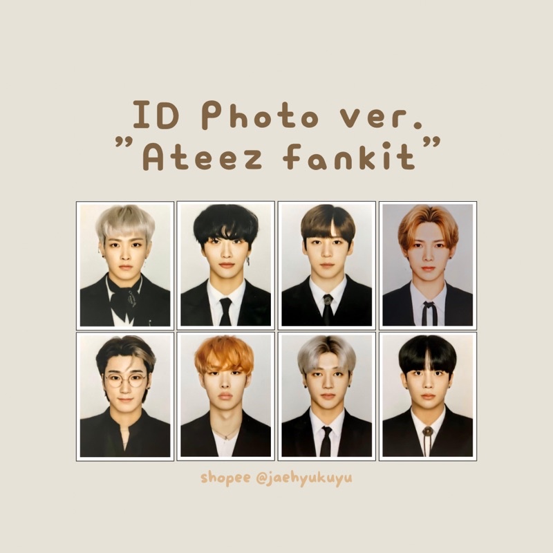 [NEW] ATEEZ ID Photo Passport Set | NACIFIC Baby Pic Season’s Greetings ...