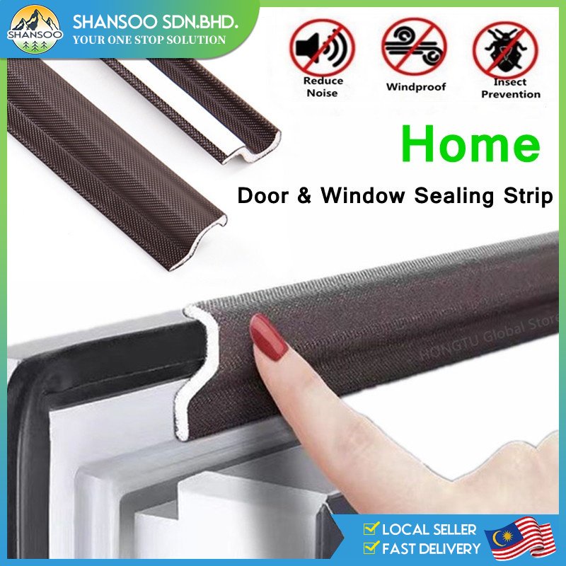 Home Soundproof Window Sealing Strip Door Gap Filler Strip Waterproof ...