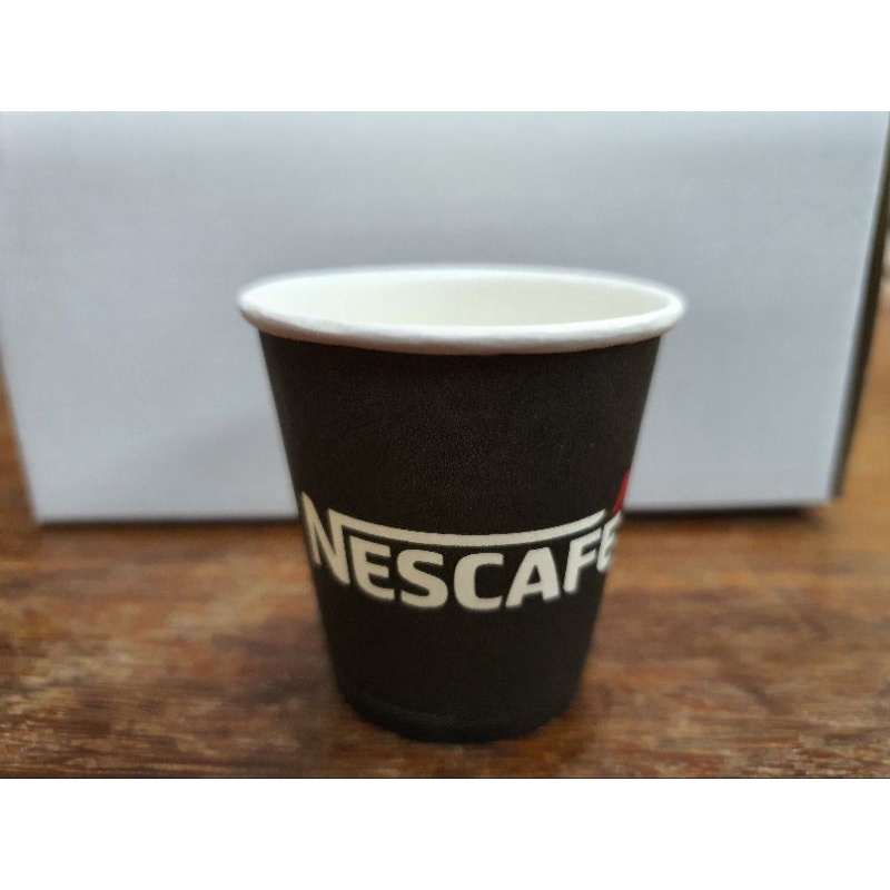 (READY STOCK) 12 pcs Nescafe 50ml / Milo 100ml paper cup | Shopee Malaysia