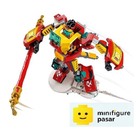 mk052 Lego Monkie Kid 80028 - Monkie Kid Minifigure with Mech and Cloud ...