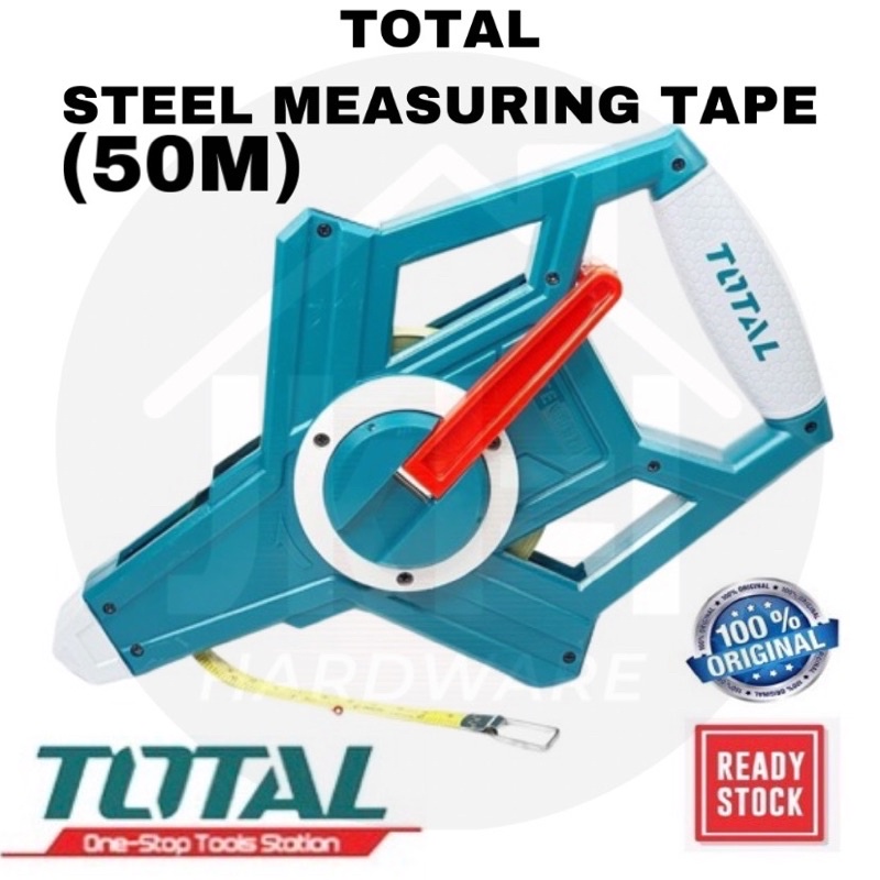 (100%ORIGINAL) 50M TOTAL STEEL MEASURING TAPE | Shopee Malaysia