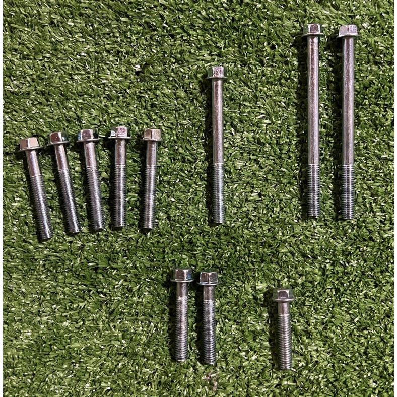 HONDA EX5 ENGINE COVER SCREW SET EX5 HP MAGNET & CLUTCH COVER SCREW SET ...