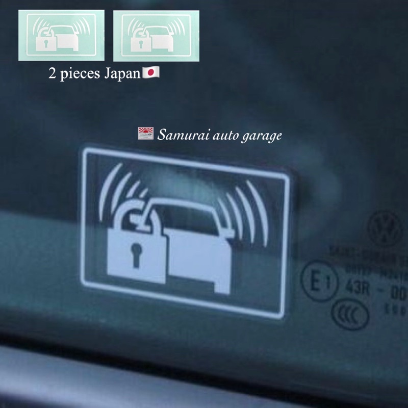 Honda Label Immobilizer & Security Sticker Made in Japan🇯🇵 & USA🇺🇸 ...