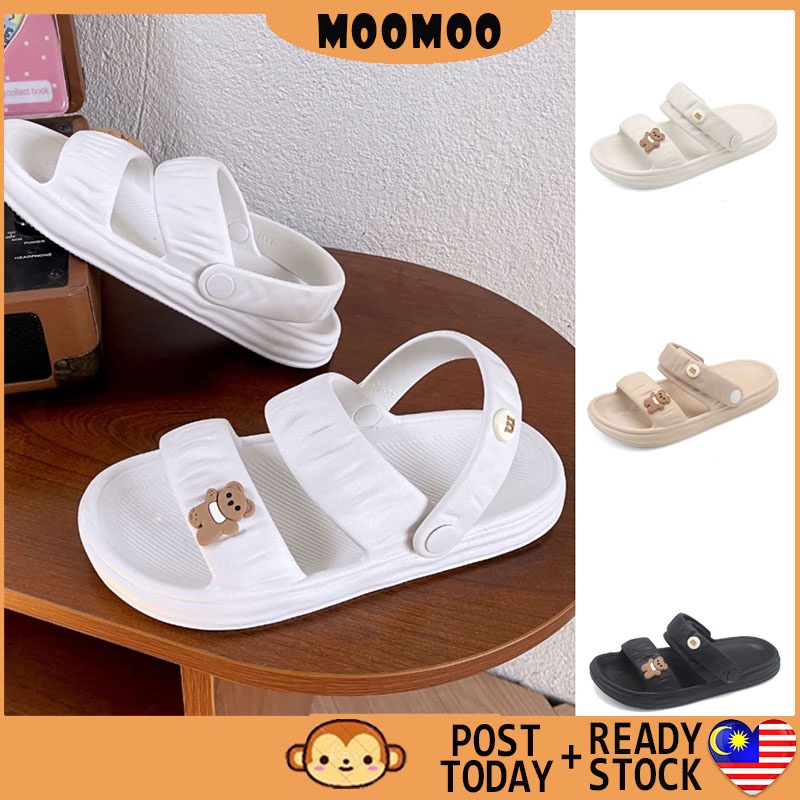 READY STOCK MOOMOO TikTok Shoes / EVA (2 Ways Wear) / Women Sandals ...