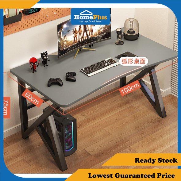 HOMEPLUS Gaming Table / Computer Desk / Office Desktop / Ergonomic ...