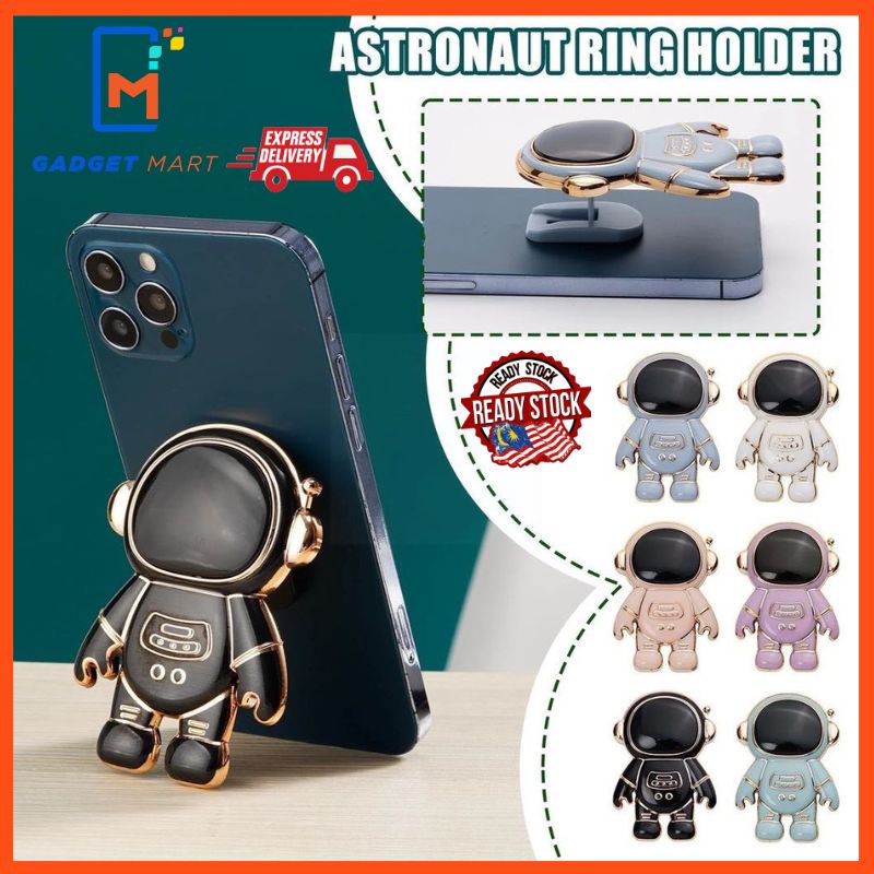 Universal Mobile Phone Tablet Astronaut Folding Stand Cute Space Holder ...