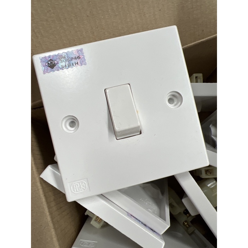 (clearance) PLK 1gang 1 way switch | Shopee Malaysia