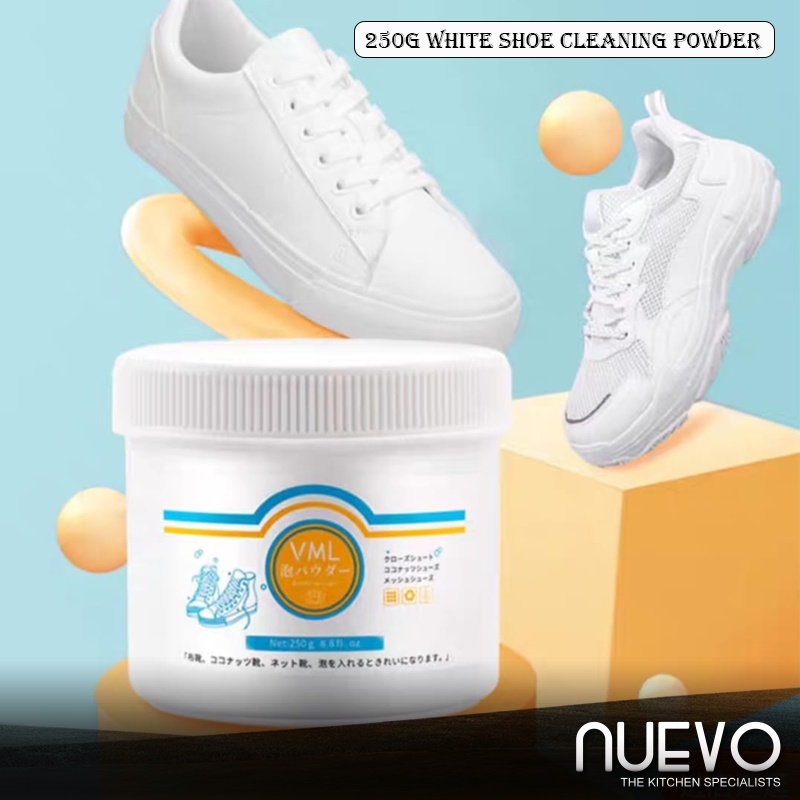 250g White Shoe Bubble Powder Cleaning Washing Shoe Detergent Shoe ...