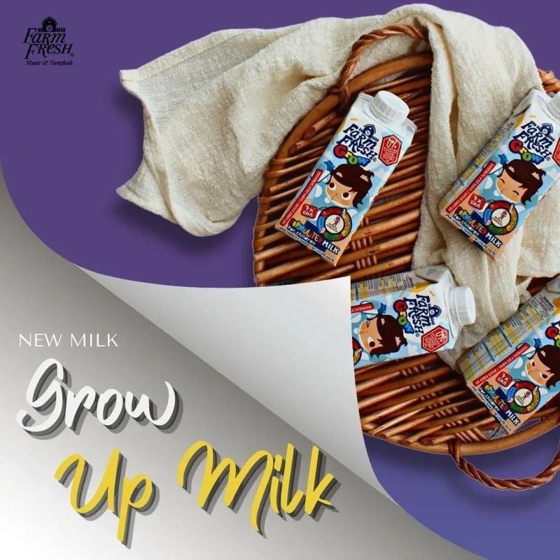 FARM FRESH GROW MILK 200ML | Shopee Malaysia
