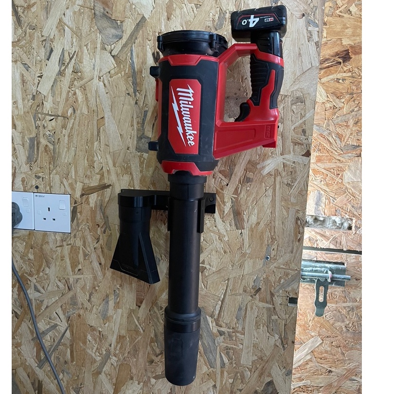 Milwaukee m12 Blower wall mount (3d printed) | Shopee Malaysia