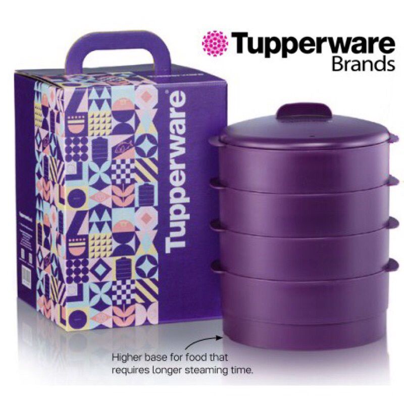 Tupperware Steam It Modern Steamer Pengukus Makanan Kukus | Shopee Malaysia