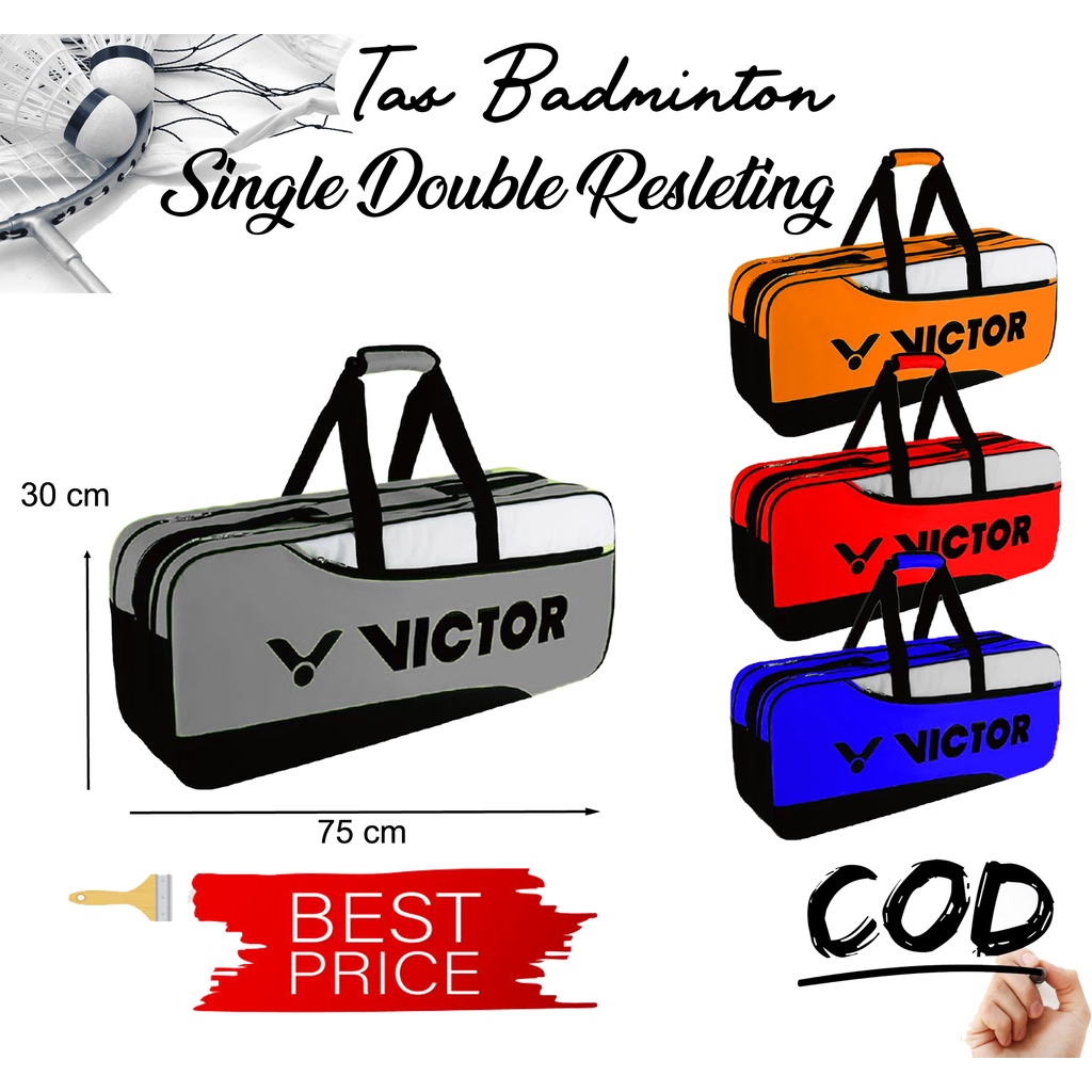 New Double Single Zipper Racket Badminton Bag, Nice Badminton Bag ...