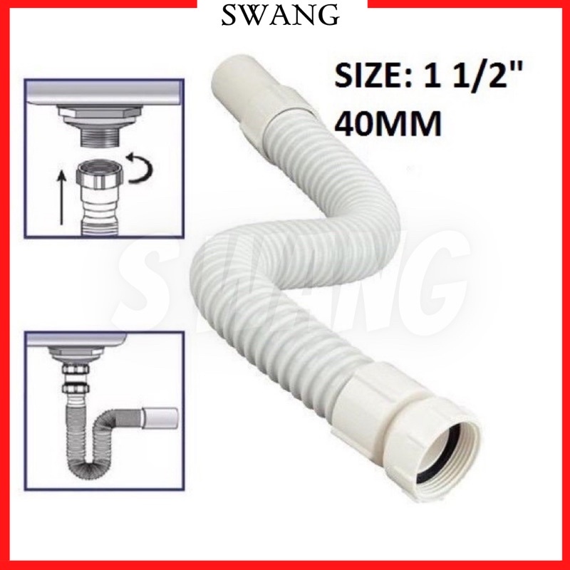 | WATERTEC UNI TRAP 40mm FLEXIBLE TRAP SINK FLEXIBLE TRAP | Shopee Malaysia