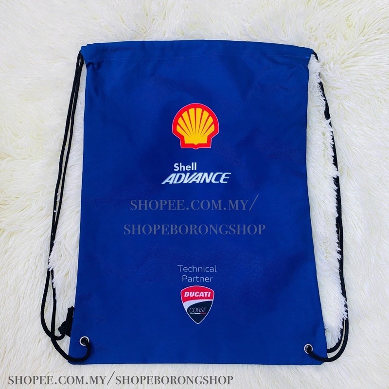 SHELL ADVANCE X DUCATI DRAWSTRING BAG [LIMITED EDITION] BAG BEG ...