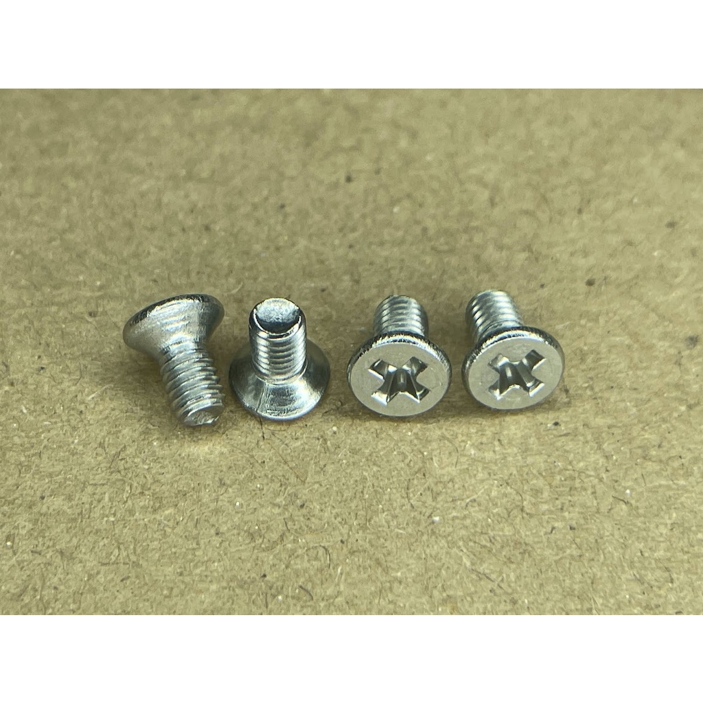 M3 Stainless Steel 304 Flat head screws, countersunk head screws ...