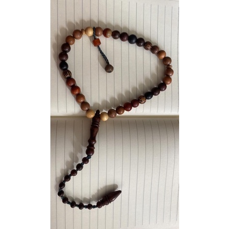 free minyak Kasturi TASBIH 20 teras 9mm 33biji pendinding Power TERAS ...