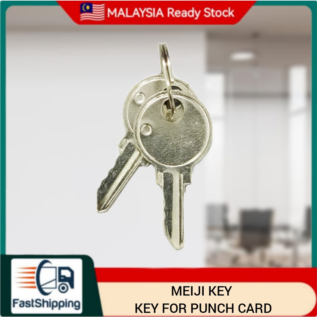 KEY FOR PUNCH CARD MACHINE | MEIJI KEY *TIMI KEY | Shopee Malaysia