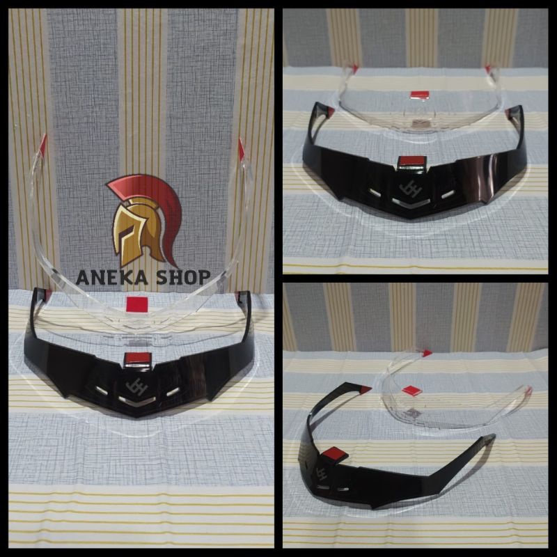 Helmet SPOILER RSV FF 500 | 3mm ACRYLIC SPOILER | Handsome Package ...