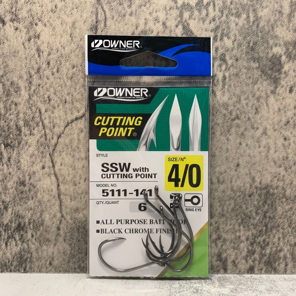 Owner Cutting Point SSW 5111 All Purpose Bait Hook Mata Kail Owner ...