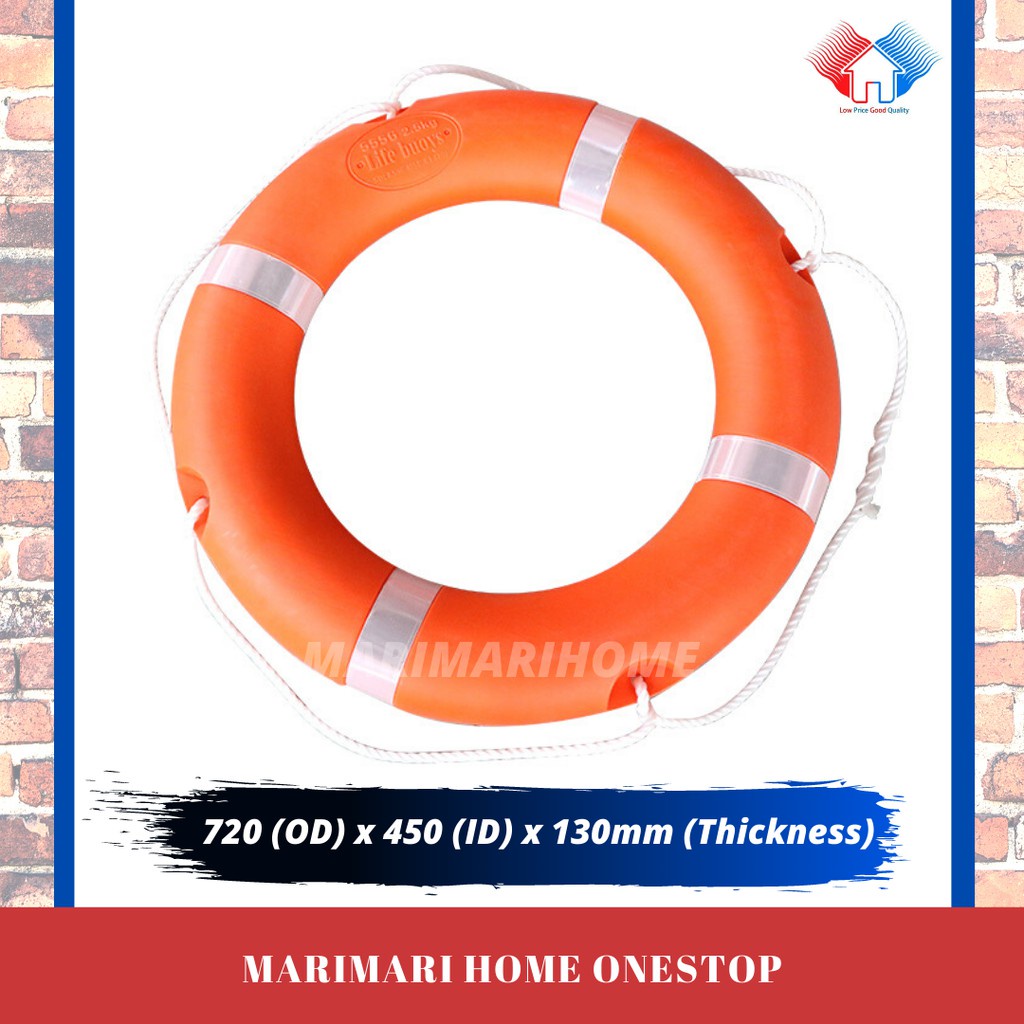 PVC Safety Marine Life Buoy Marine Safety Pelampung Keselamatan ...