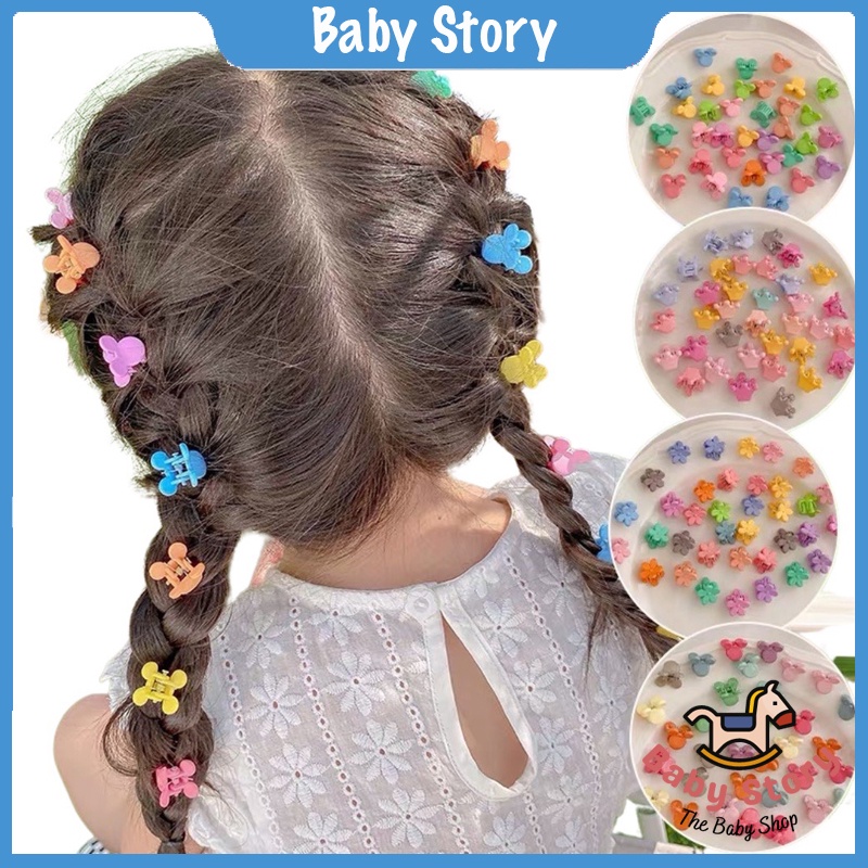 50PCS Getah Rambut Budak Perempuan Vibrant Matte Kids Girl Children ...