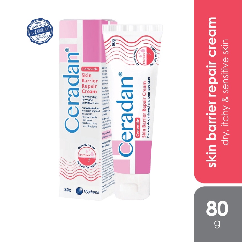 Ceradan Ceramide-Dominant Skin Barrier Repair Cream (80g) | Shopee Malaysia