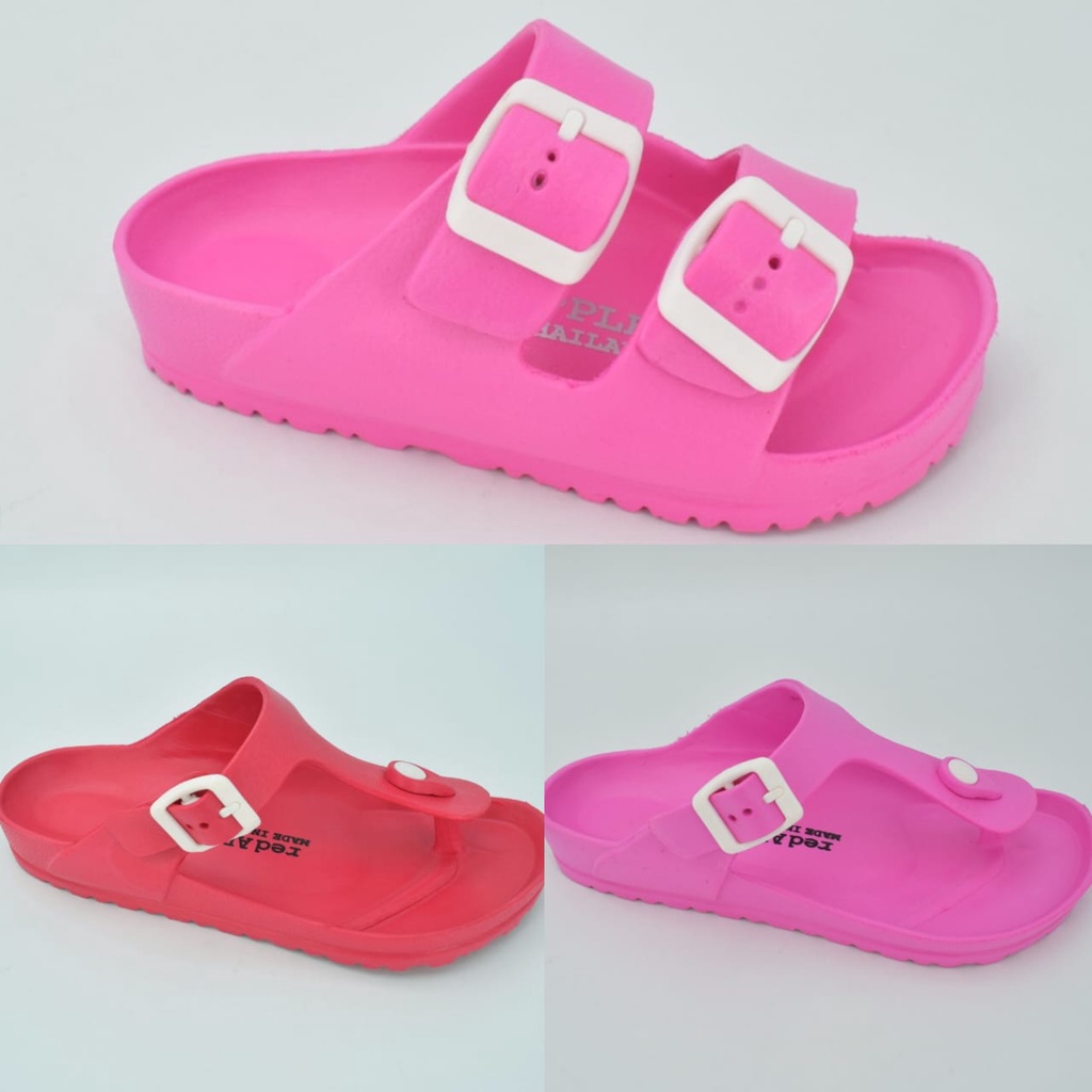 RED APPLE 2562/2565-K READY STOCK! Kids/Junior Casual Slipper Thong ...