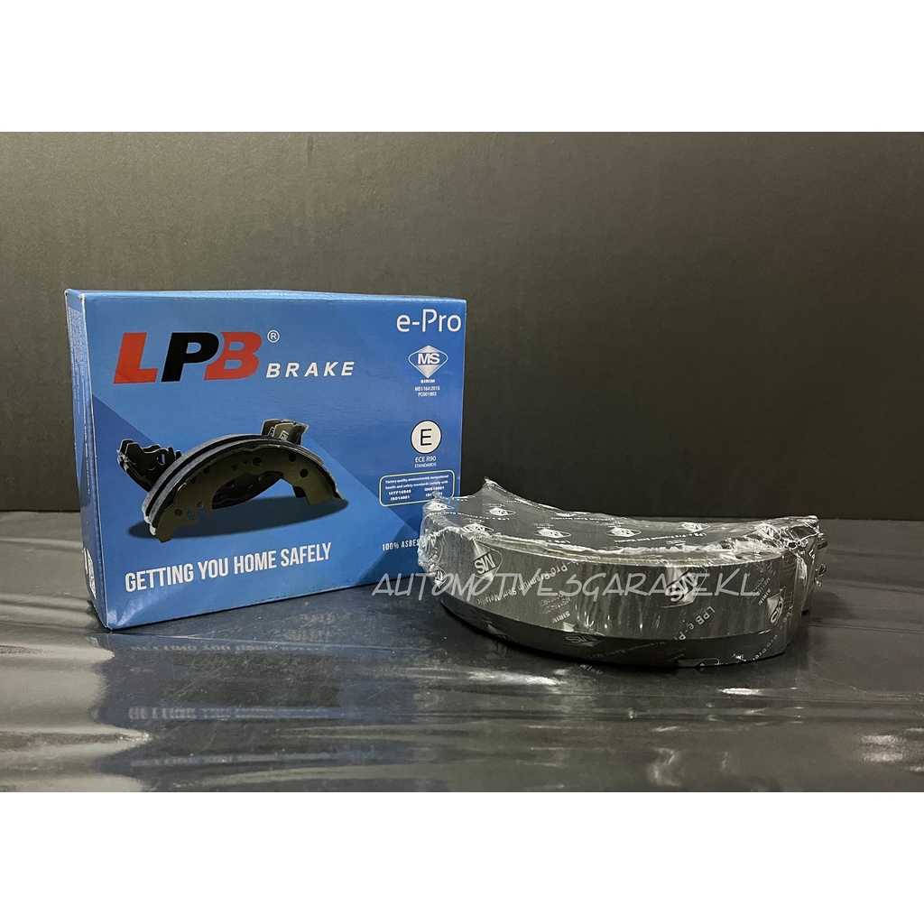 LPB E-PRO BRAKE SHOE - G0336A - TOYOTA VIOS NCP42 / NCP93 / NCP150 ...
