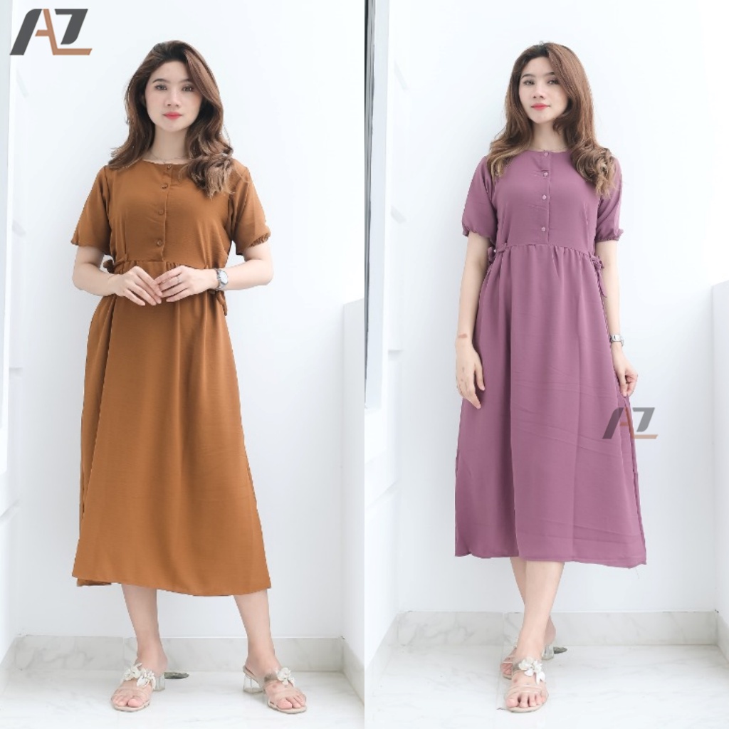 Best Selling!! Premium Crinkle Women's Dress/Modern Negligee Dress With ...