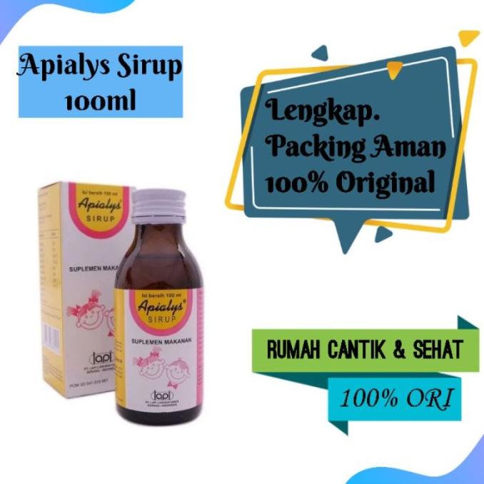 Apialys Syrup 100ml | Shopee Malaysia
