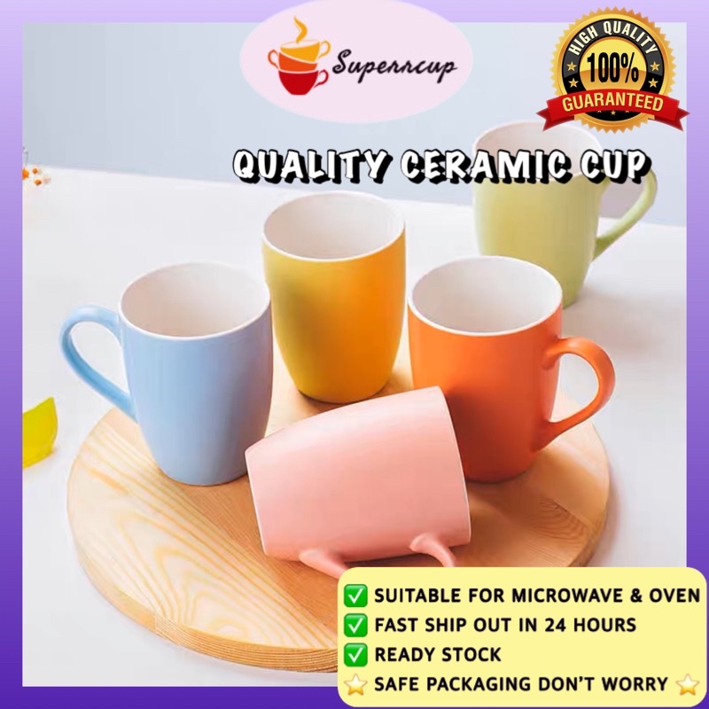 [ READY STOCK IN MALAYSIA ] SUPERRCUP MUG SERAMIK WARNA WARNI ...
