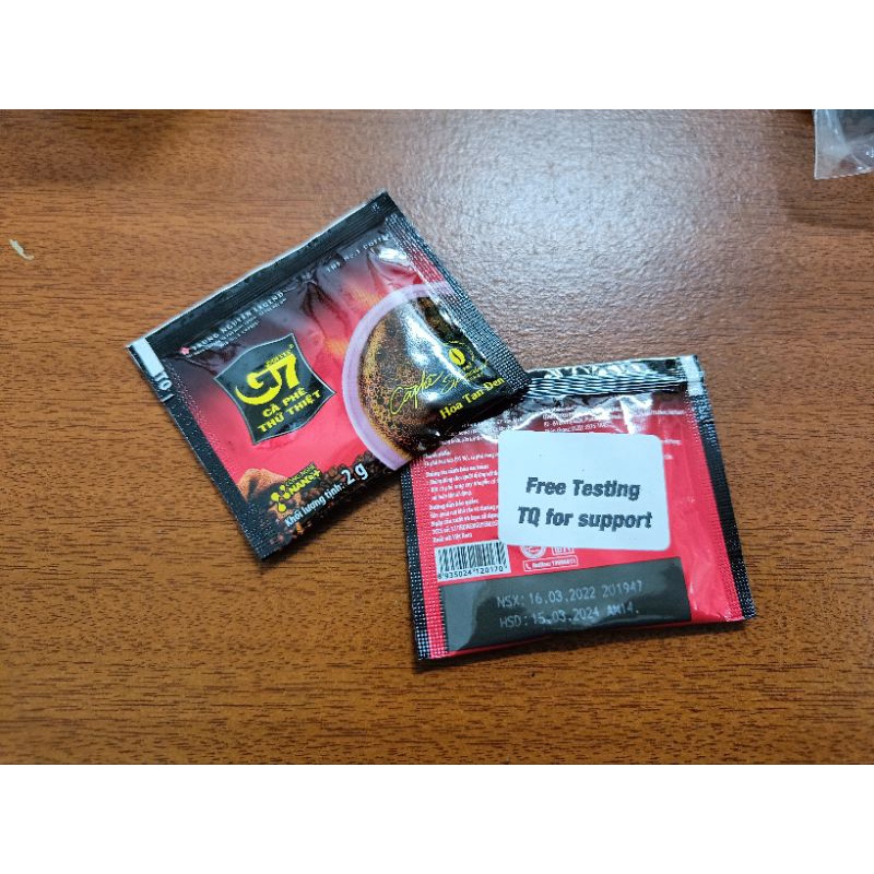 G7 Premium black coffee Vietnam testing pack | Shopee Malaysia