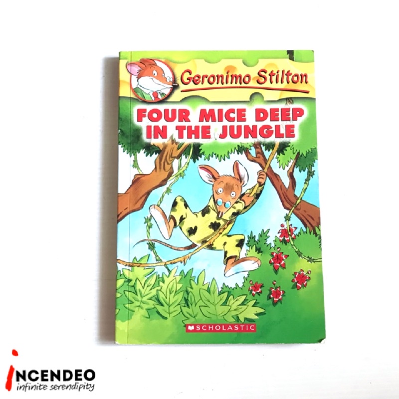 Geronimo Stilton Four Mice Deep in the Jungle Story Book | Shopee Malaysia