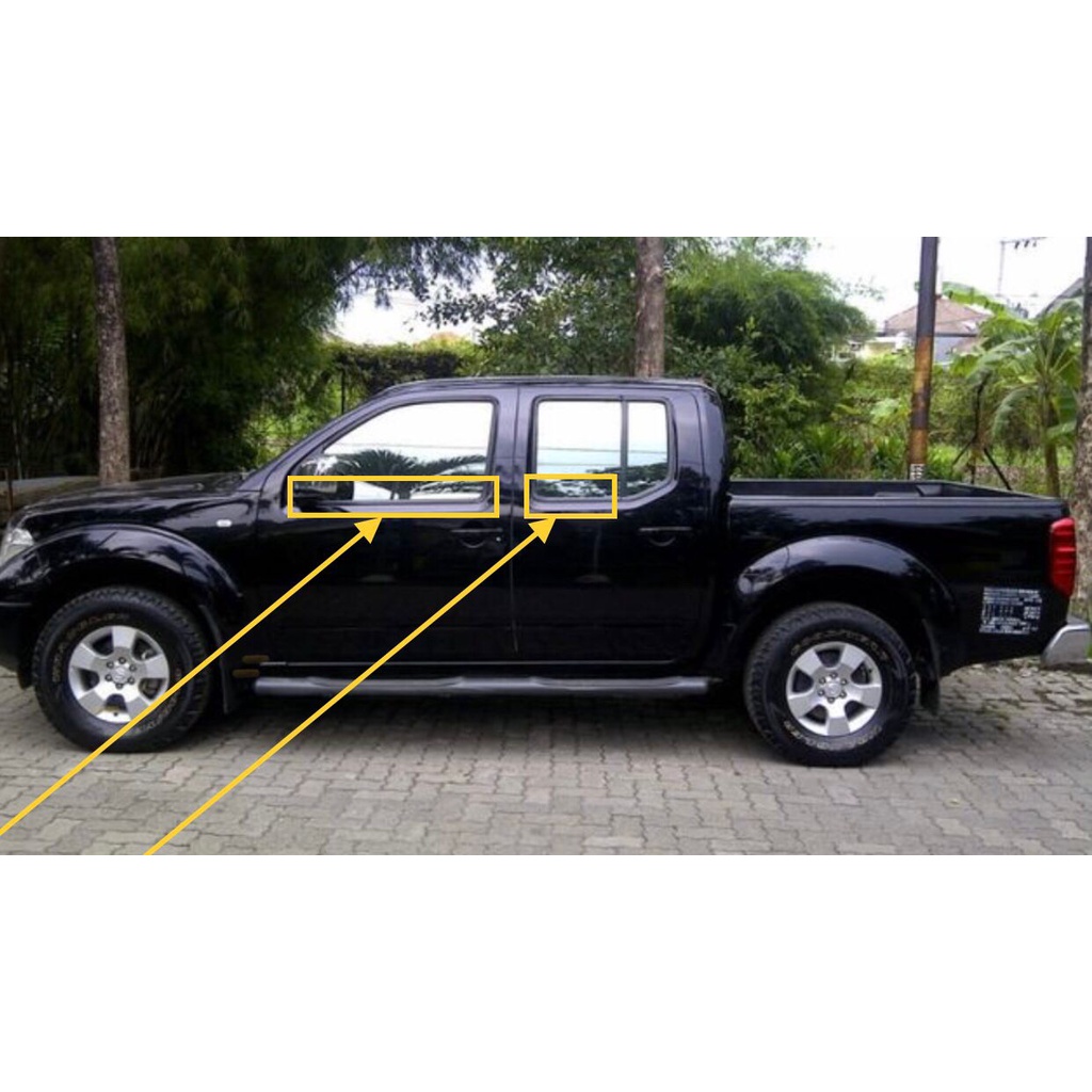 Nissan Navara D40 Car Outer Window Glass Trim | Shopee Malaysia