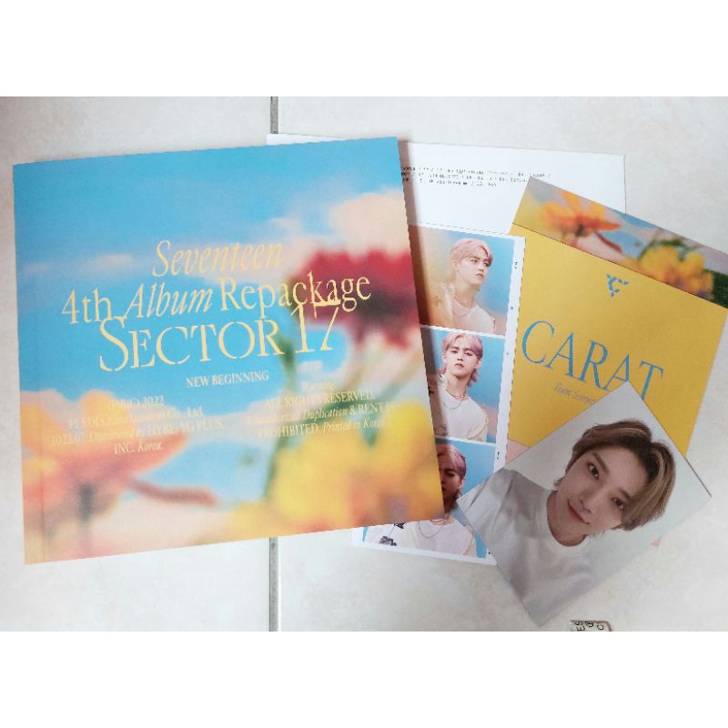 Seventeen 2nd Repackage Album 《Sector 17》New Beginning Ver. Seventeen ...