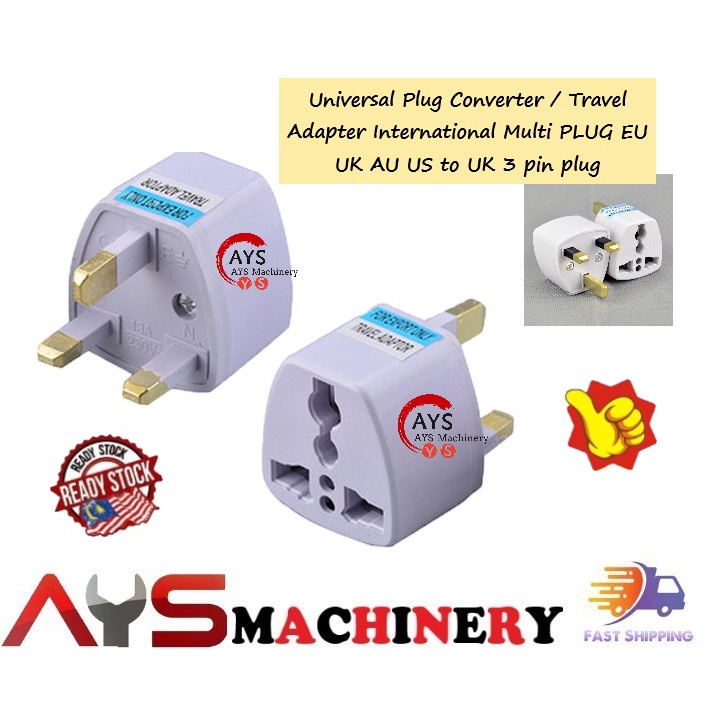 Universal Plug Converter / Travel Adapter International Multi PLUG EU ...