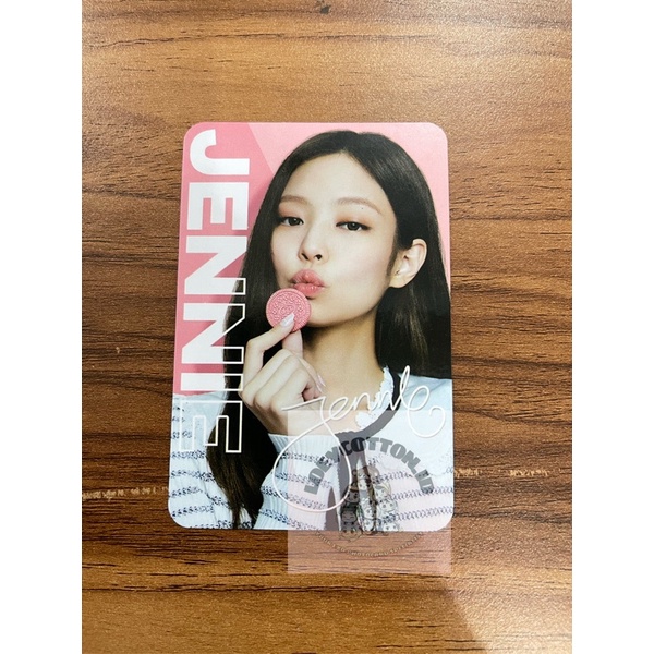 Pc BLACKPINK X OREO JENNIE 02 OFFICIAL PHOTOCARD | Shopee Malaysia