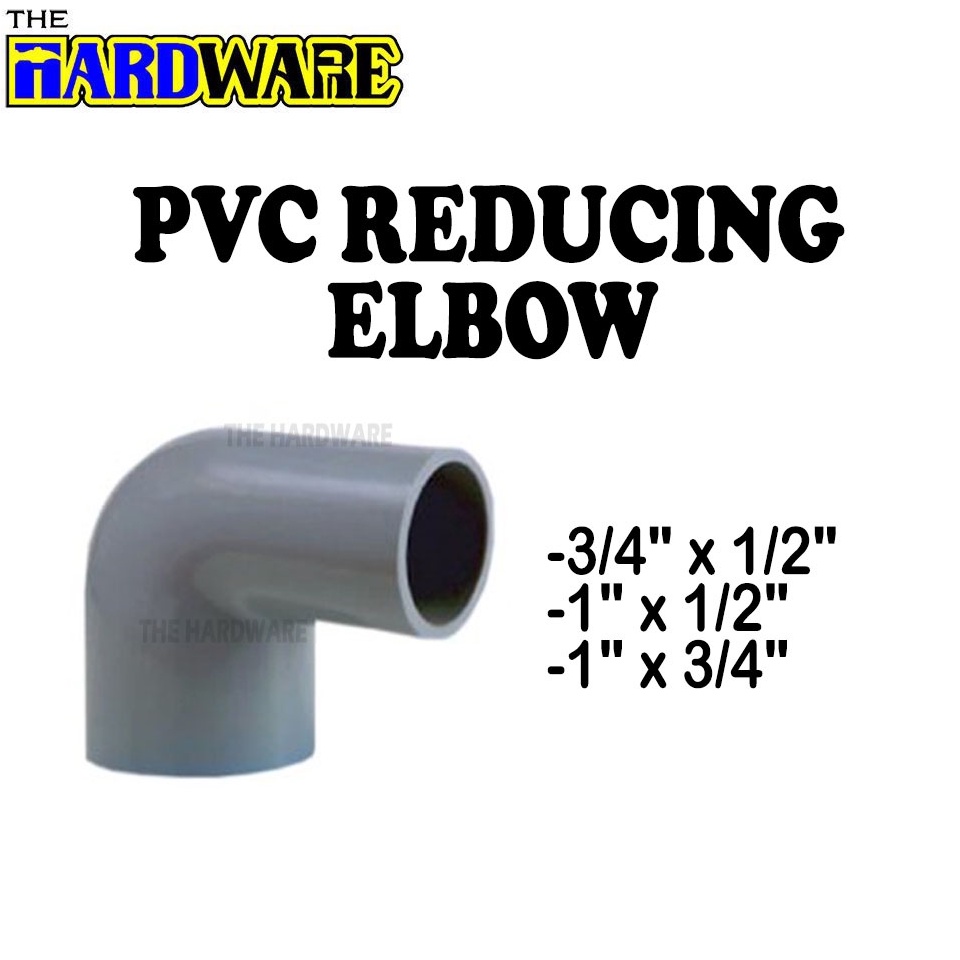 PVC Fitting Reducing Elbow/PVC Reducer Elbow GREY/R.Elbow(kelabu)-1" 3/ ...