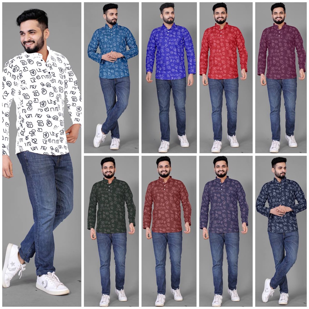 Presenting Trending Men’s Shirt (Men’s Jippa | Shopee Malaysia