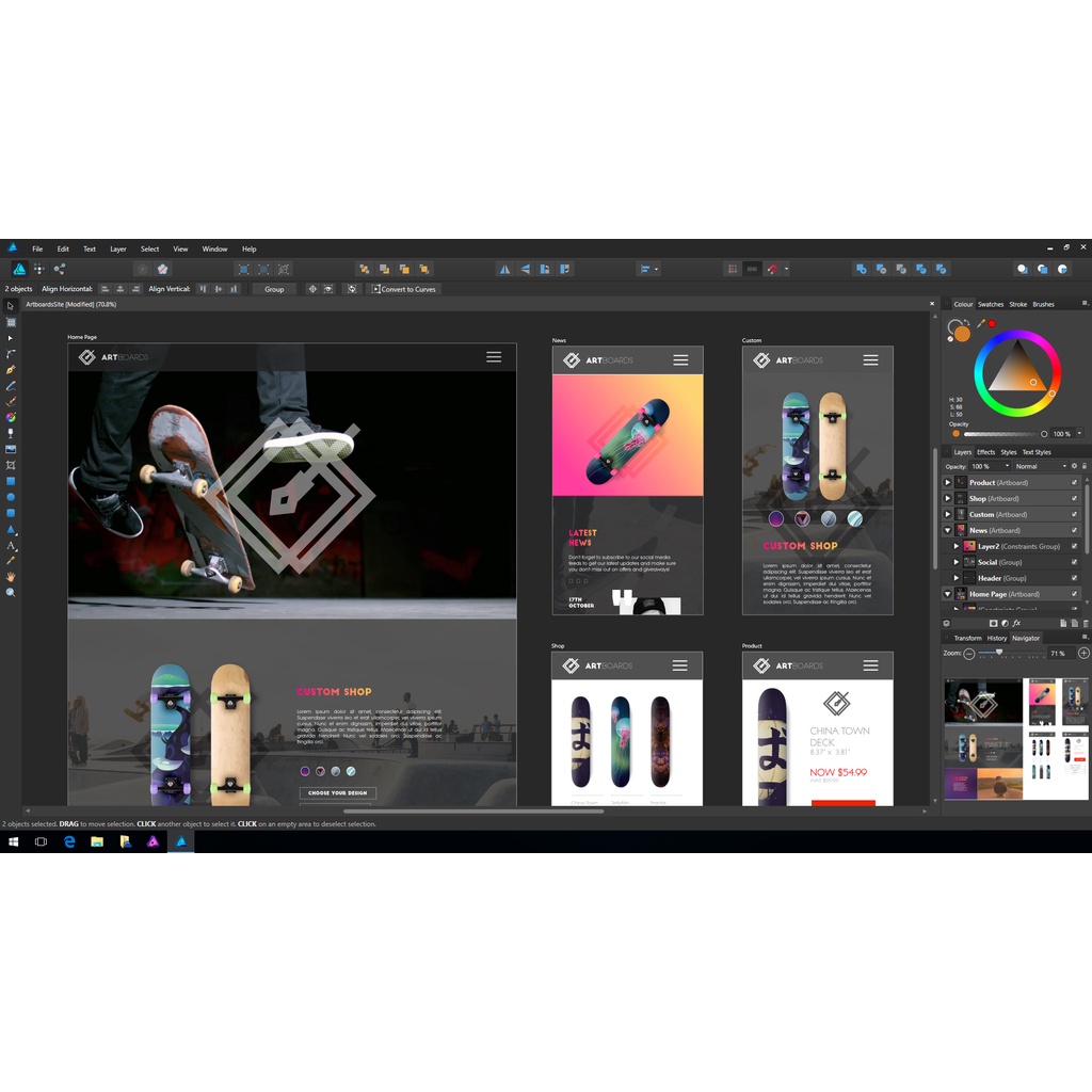 Serif Affinity Designer v2 l Latest 2022 l Windows | Shopee Malaysia