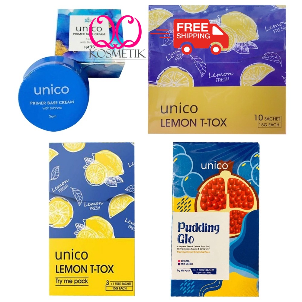 UNICO BBS Lipmatte 4in1 UNICO Primer Base Cream Foundation Cleanser ...