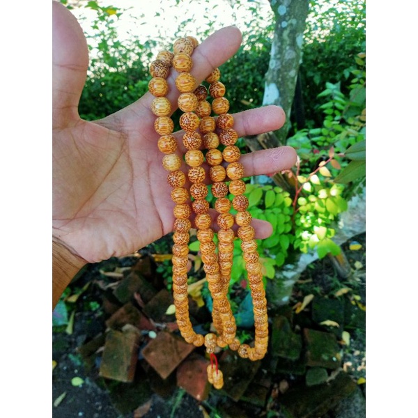 KAYU MERAH Buddha rosary 108 red liwung wood 10 mm | Shopee Malaysia